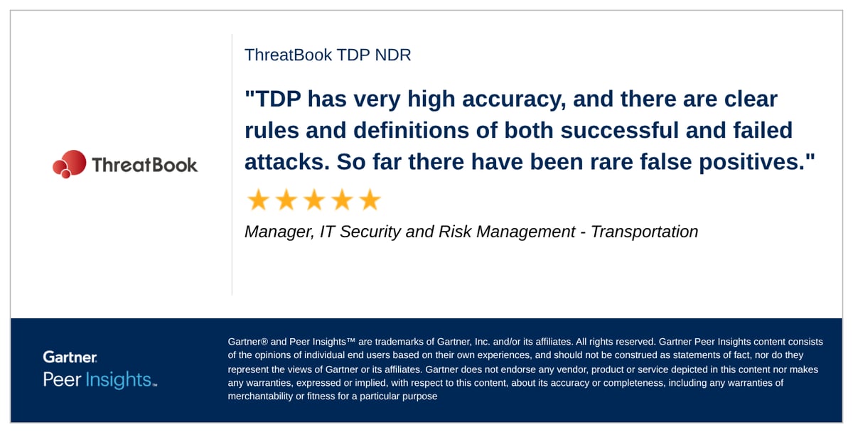 Network Detection & Response for Clarity | ThreatBook TDP